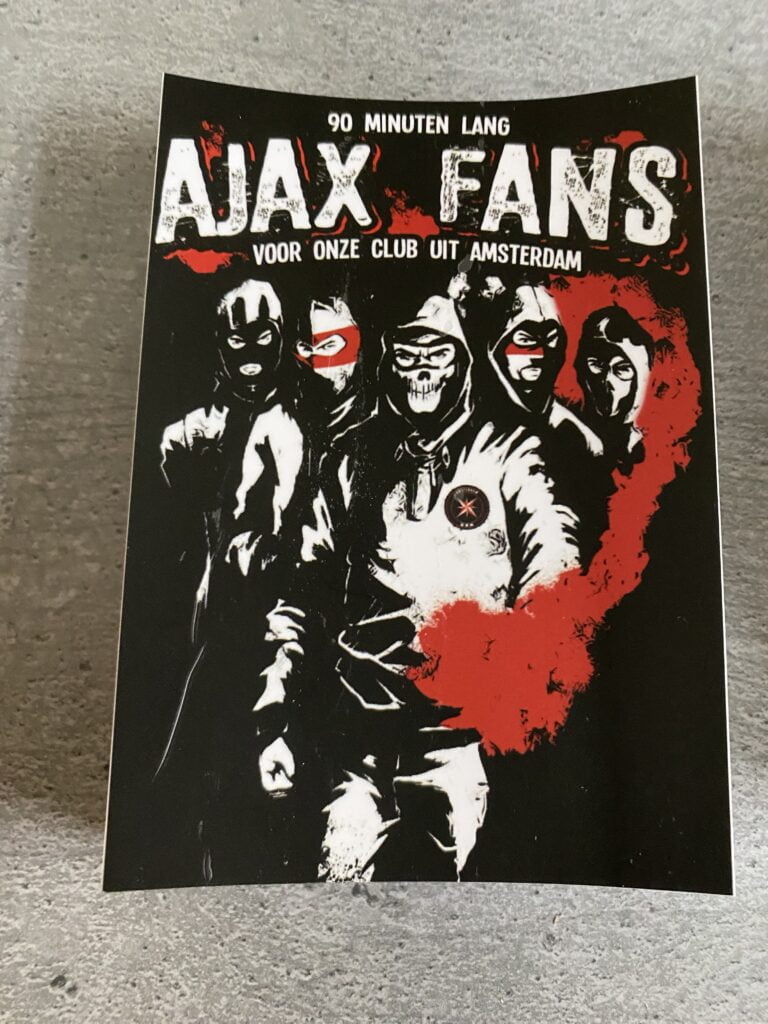 90 min sticker - Amsterdam Casuals